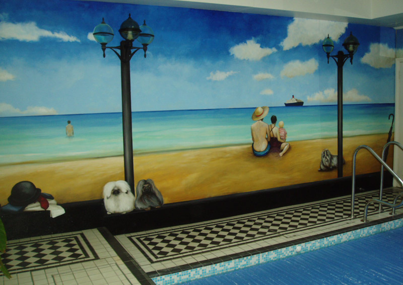 Murals by John Harragan, decorative artist, murals London